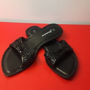 Shoes | Vintage Size 6 Slide Sandals Nwt | Poshmark